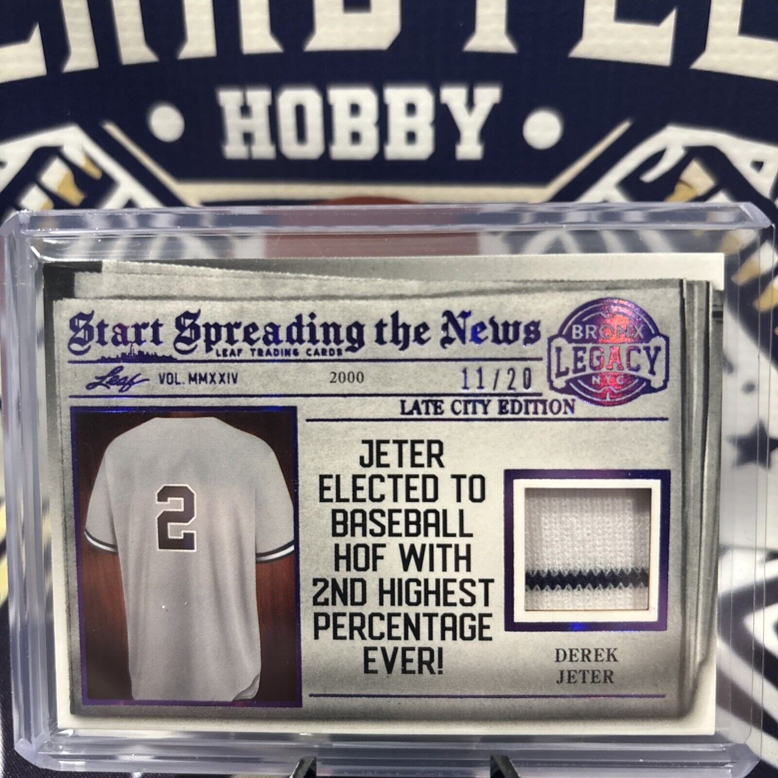 Derek Jeter 2024 Bronx Legacy Memorabilia