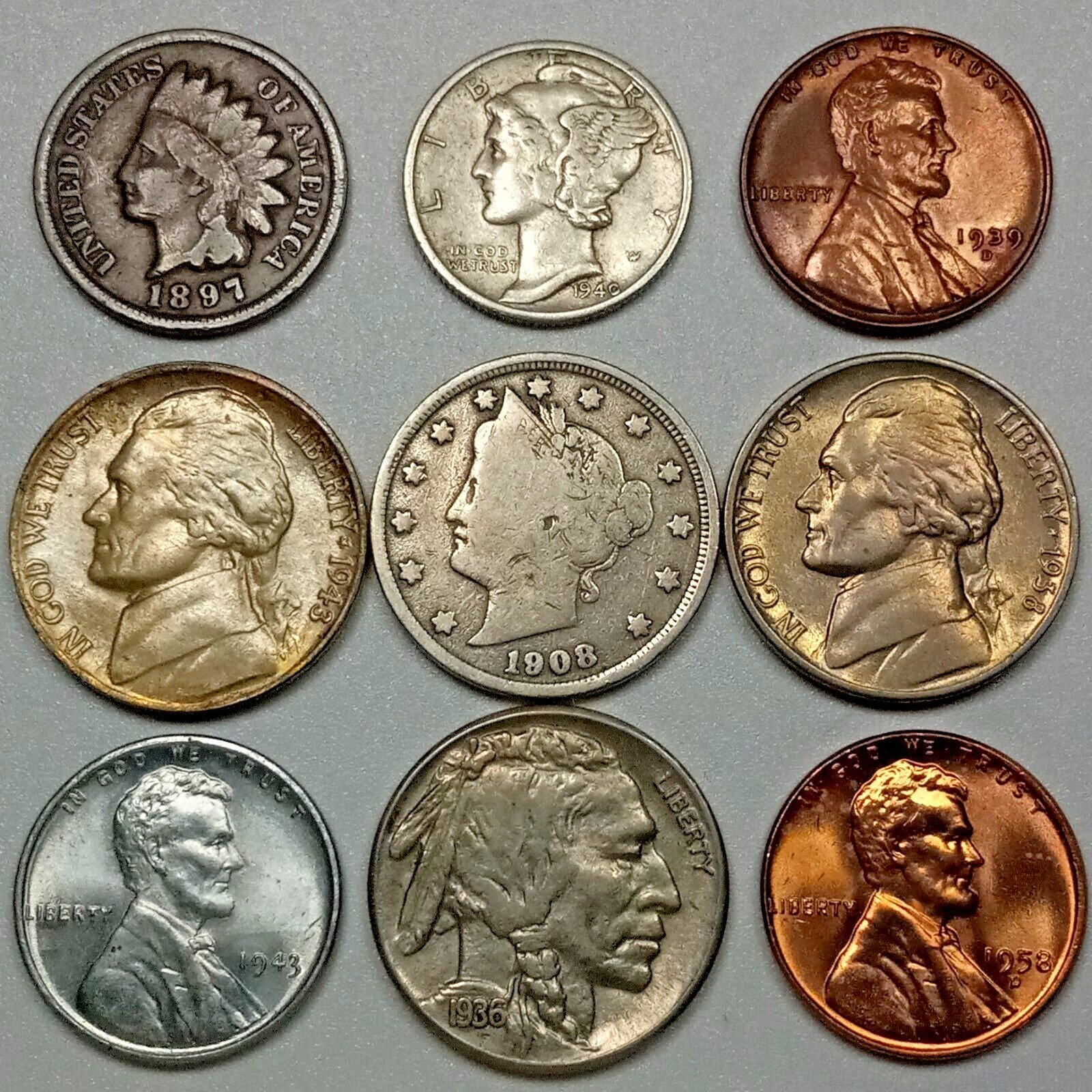 Explore Vintage US Coin Collection with Silver Gems