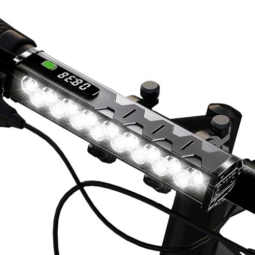 Super Bright USB Rechargeable Bike Headlight for Safety