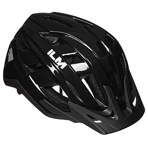 ILM Gloss Black Bike Helmet for Men & Women