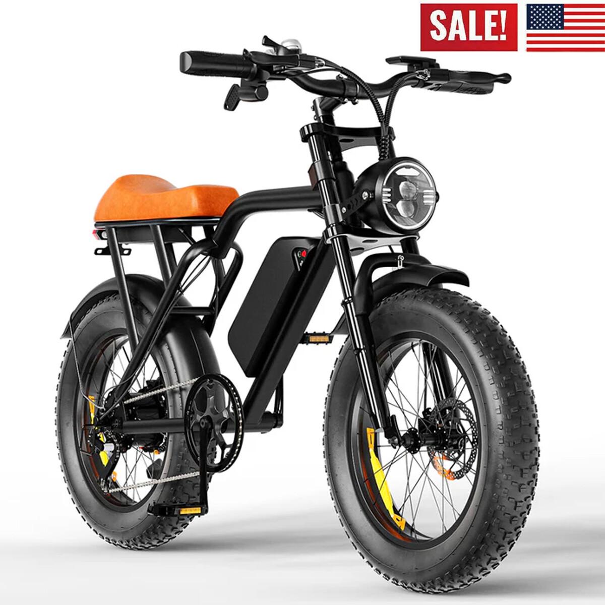 1500W Electric Mountain Bike - 60 Mile Range