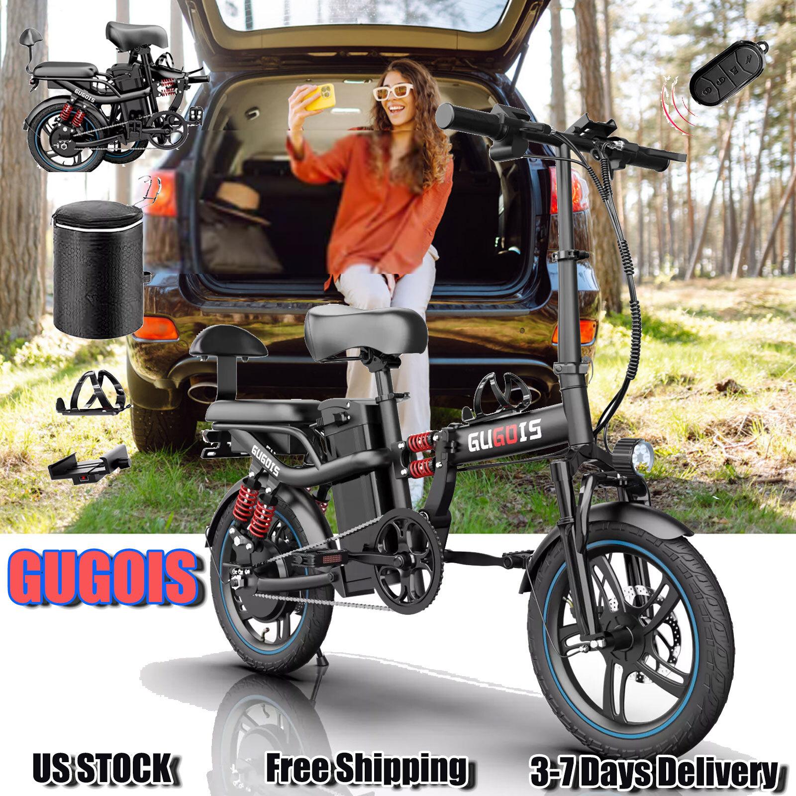 GUGOIS 1000W 16" Folding Electric Bike - Buy Now!
