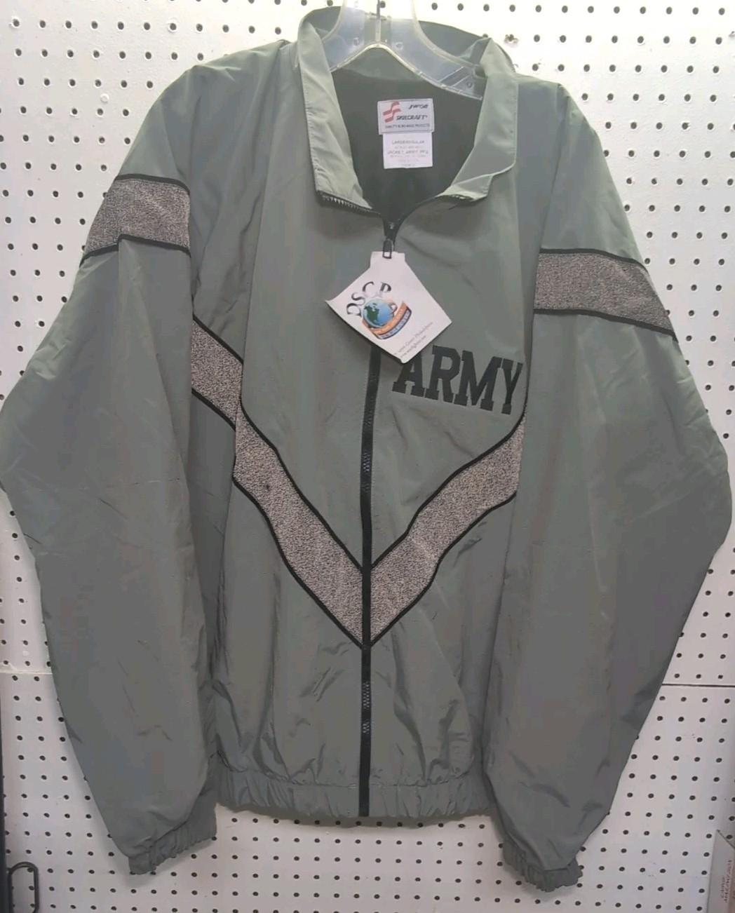 SKILCRAFT Reflective Army Fitness Jacket - Size Large