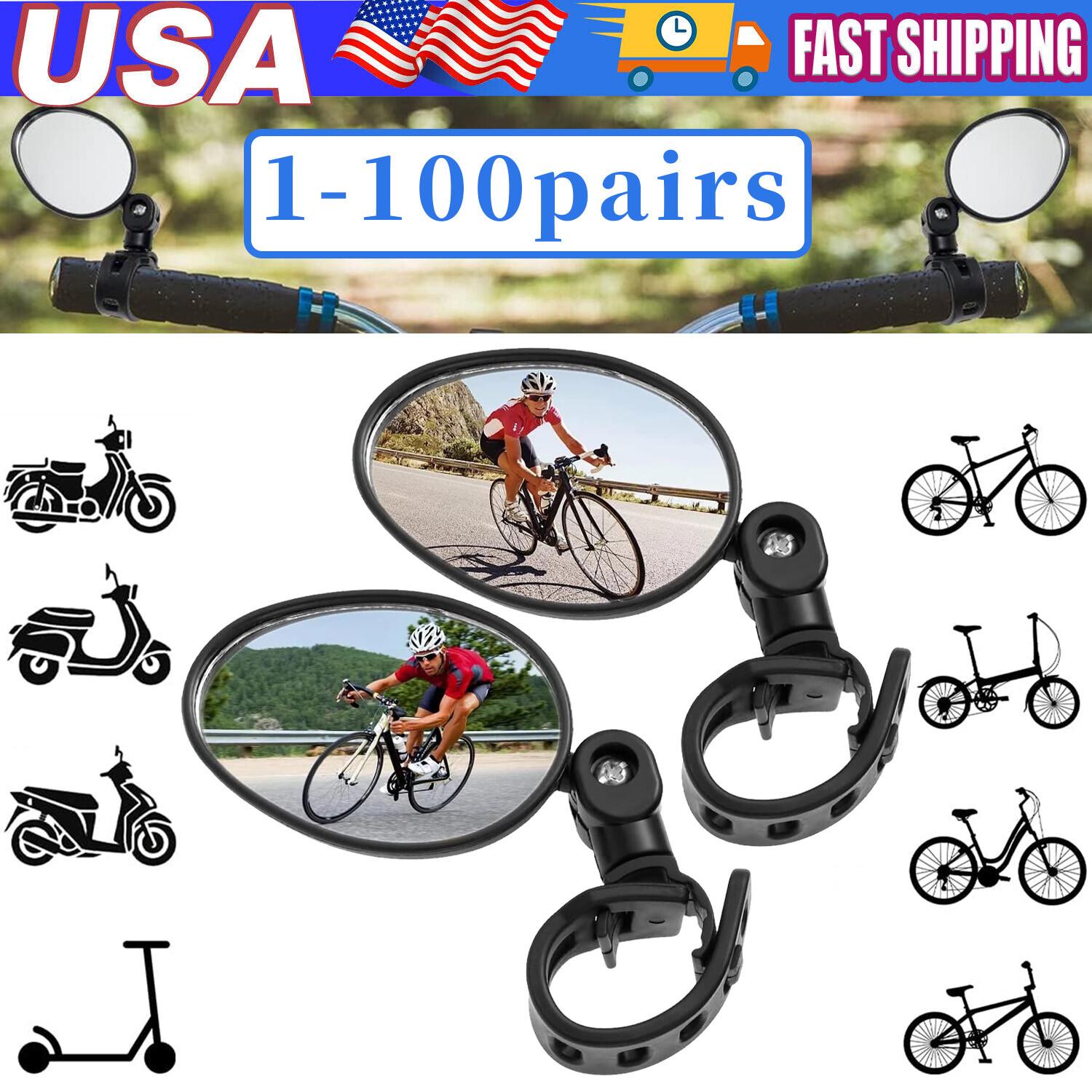 Round Rotating Bike Mirror for Safe Rides