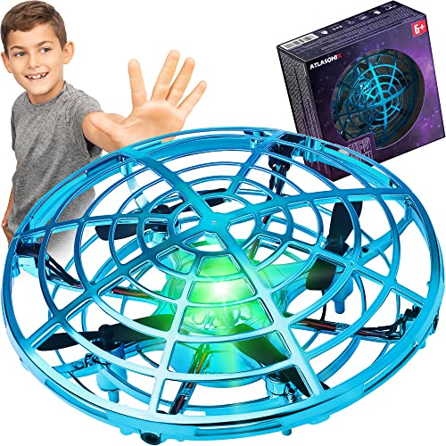 Blue Hand-Controlled Kids' Drone: Fun & Easy Flying Experience