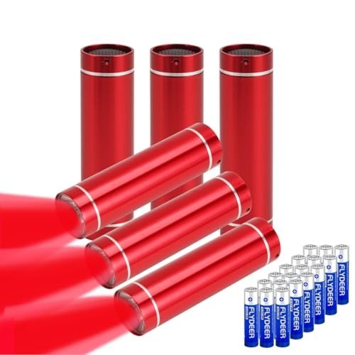 Must-Have 6-Pack Red Light Mini LED Flashlights: Perfect for Astronomy ...