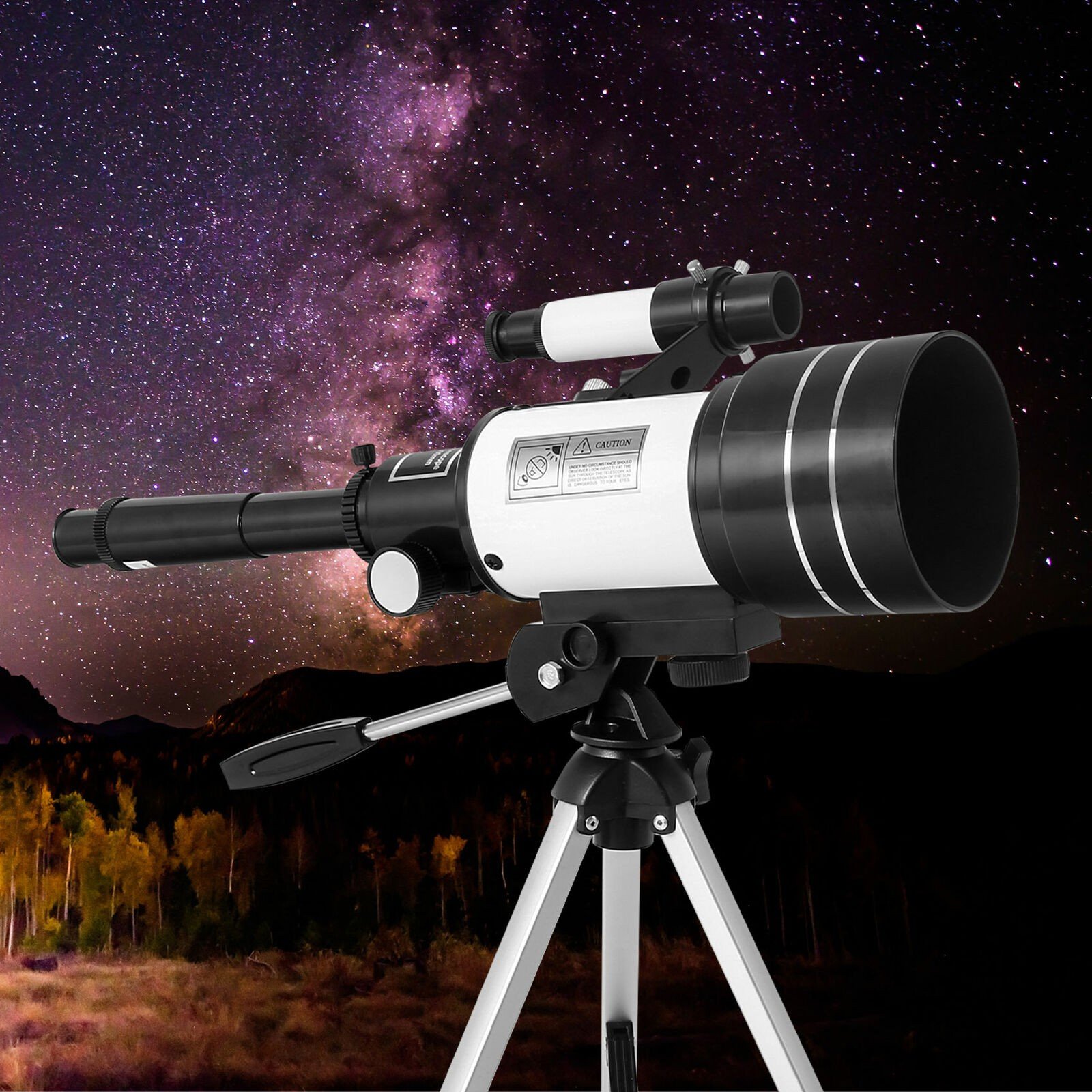 HD Telescope for Beginners: Explore Stars & Moon