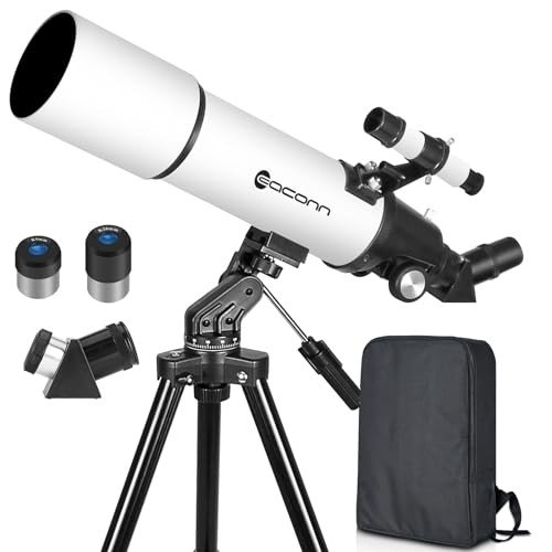 80mm Refractor Telescope: Perfect for Beginner Astronomers