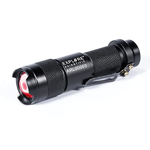 Explore Scientific Red Light Flashlight for Stargazing