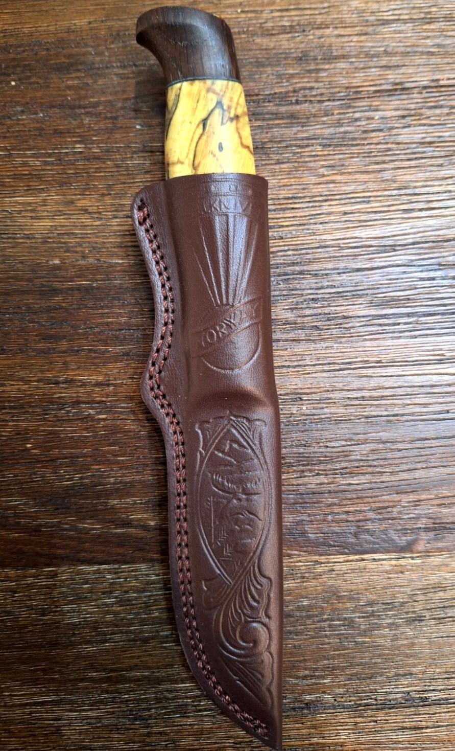 Helle 2025 Sigmund Special - Dark Oak Knife