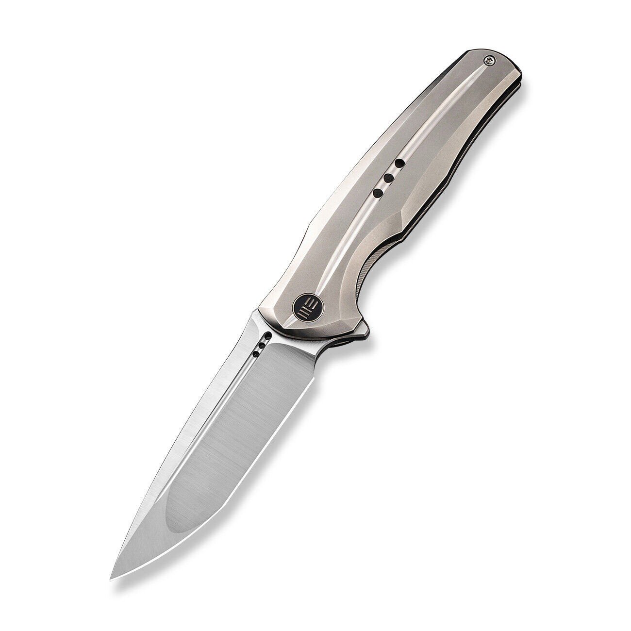 WE Knife 601X: Bead-Blasted Titanium Pocket Knife