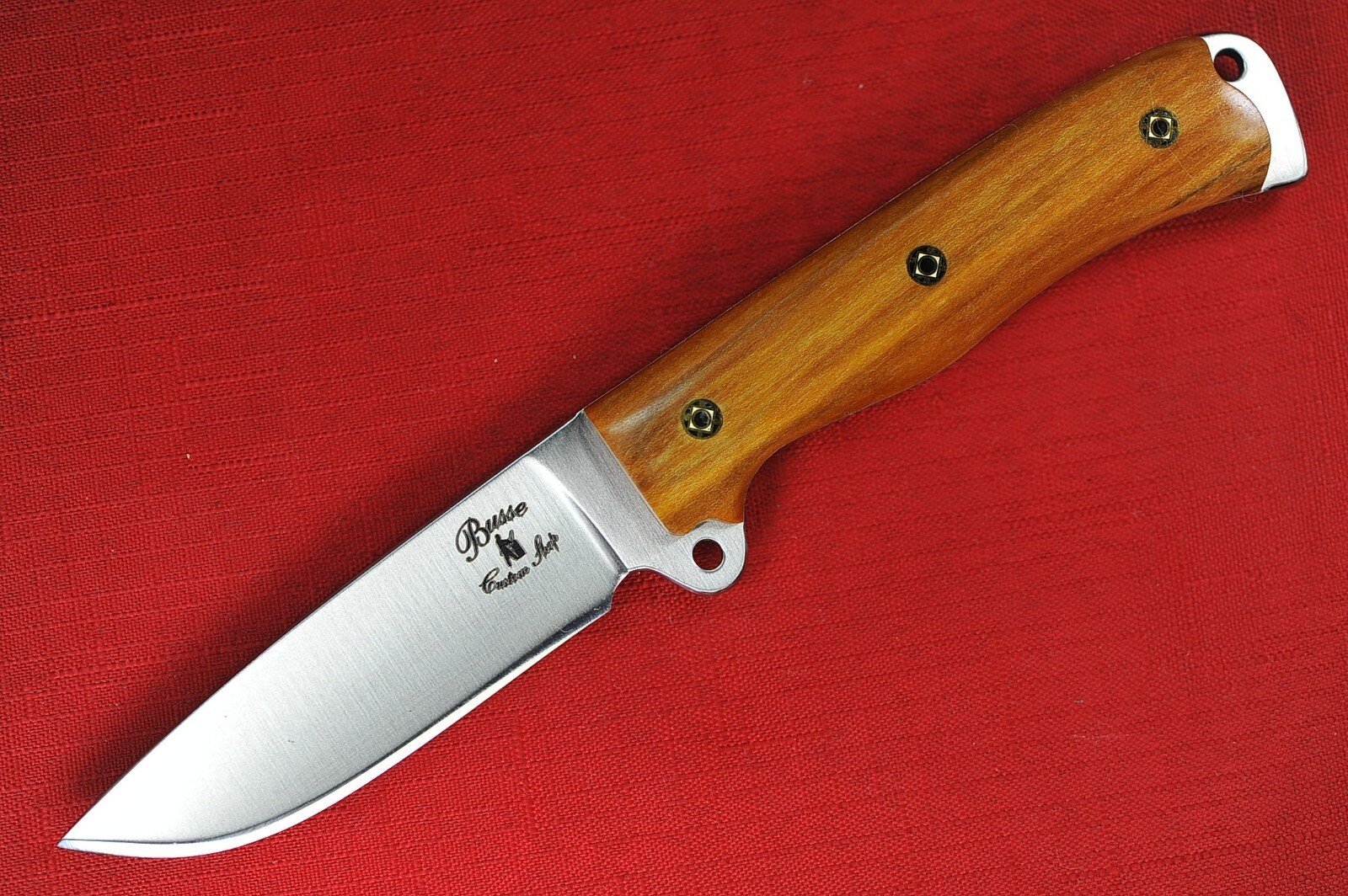 Busse Custom Boss Street Knife - Osage Orange Handle