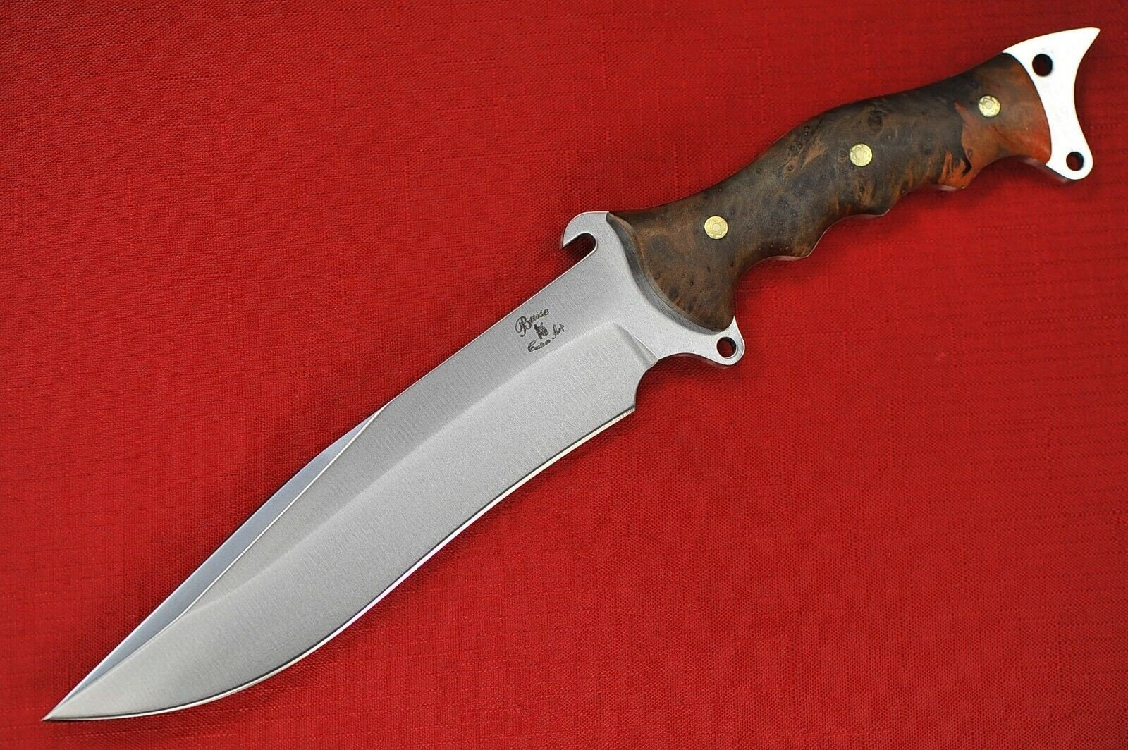 Busse Custom MoJo Knife - Satin INFI Finish