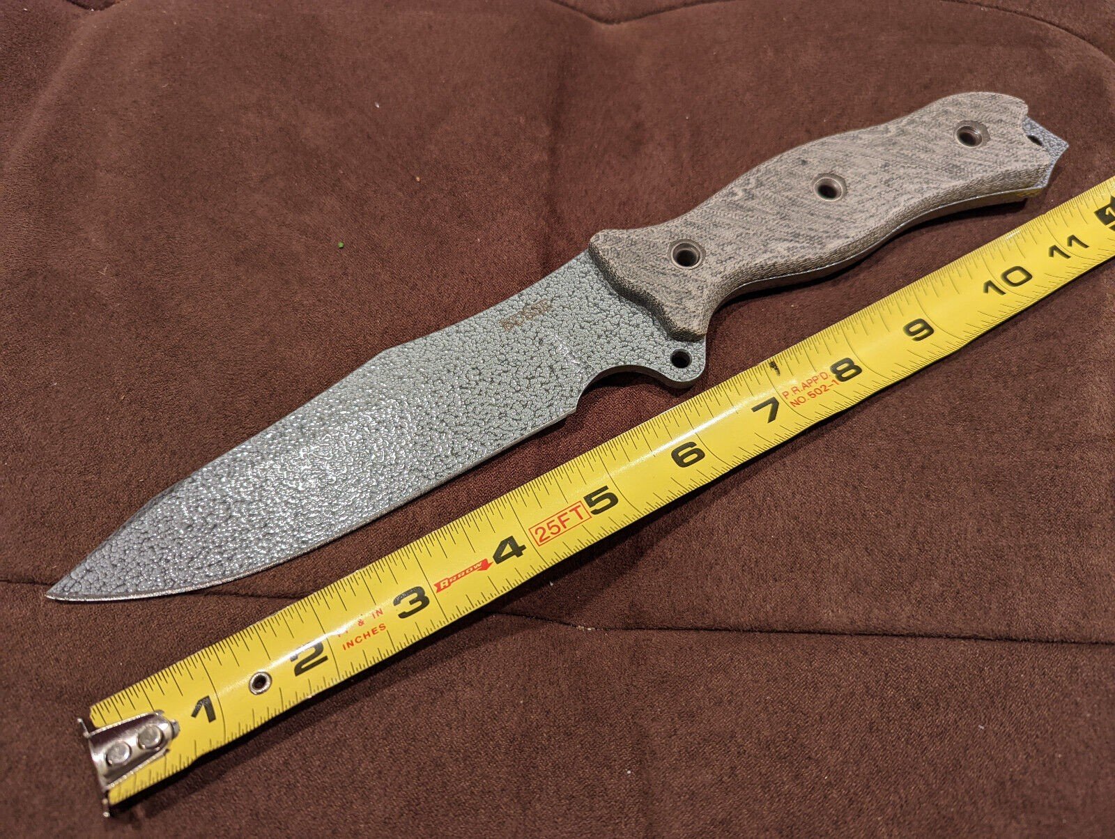 Busse Flak Jack Combat Knife with Sheath - Strong & Reliable