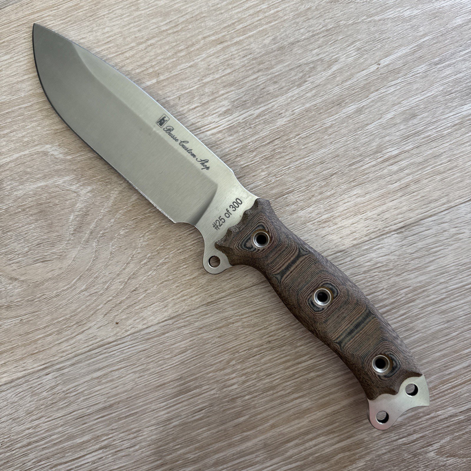 Busse Custom Outlaw Knife - Built for Adventure