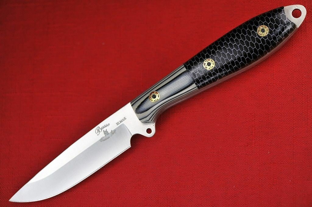 Busse Custom 3.6" Elmax Steak Knife – Precision Blades