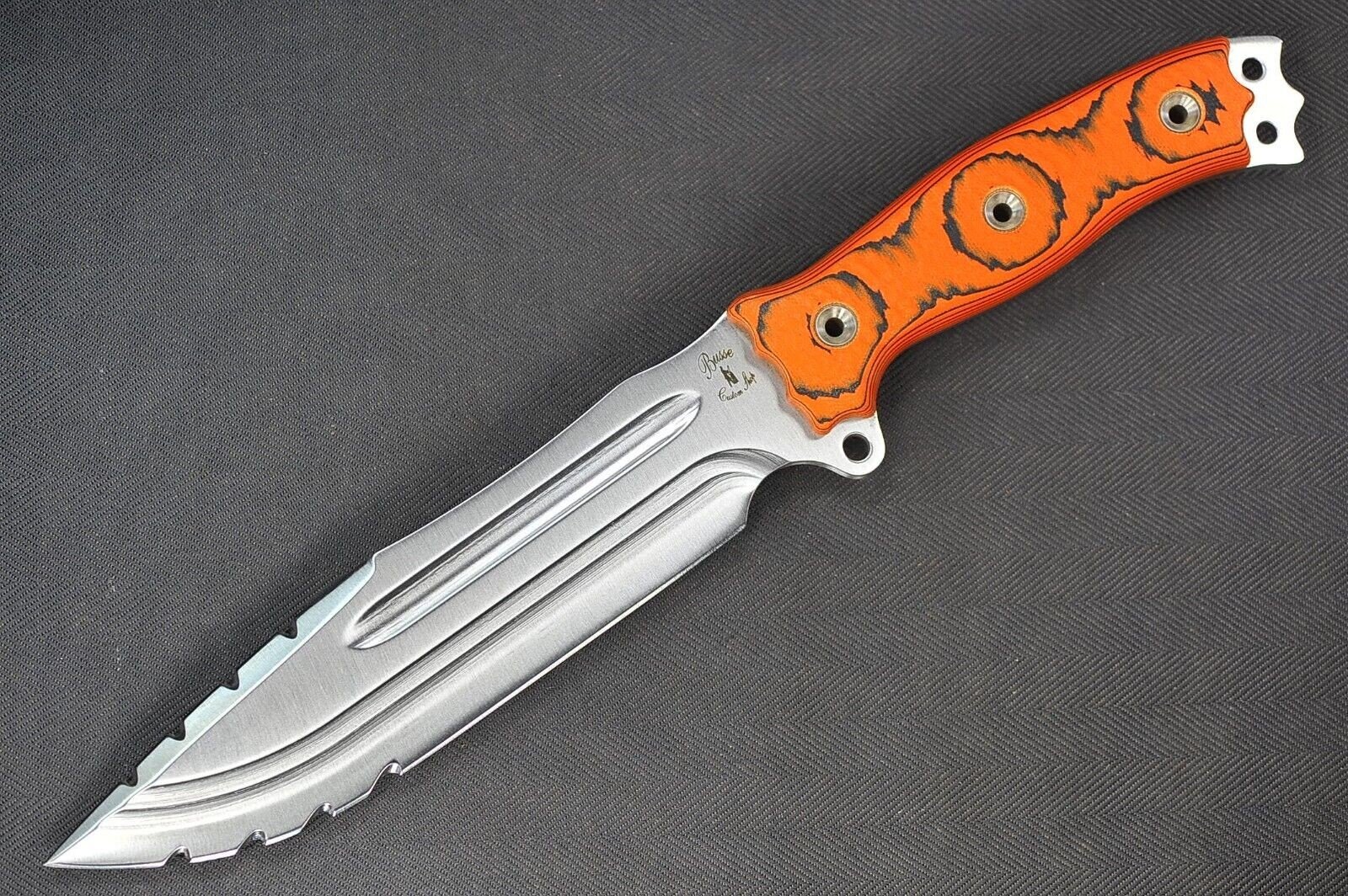 Busse Custom Flying Nuclear Hell Razor Knife