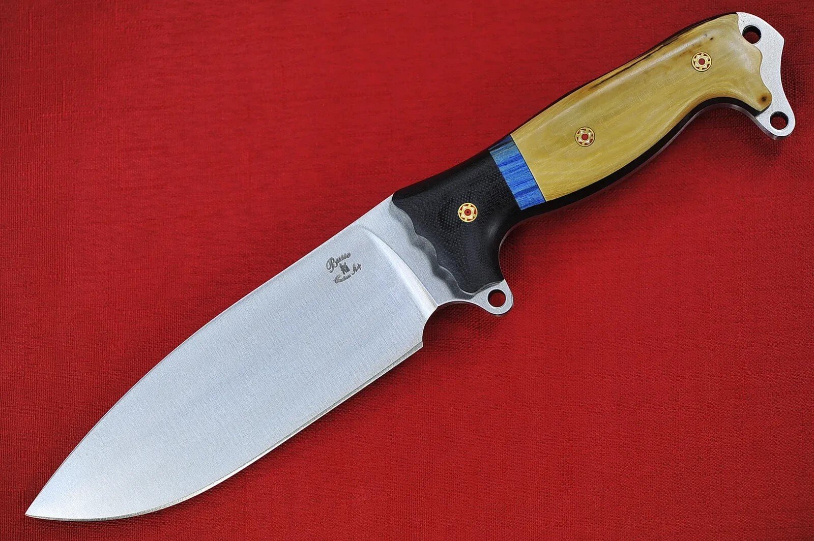 Busse Combat FAT ASH1 Satin INFI Knife - Durable Edge