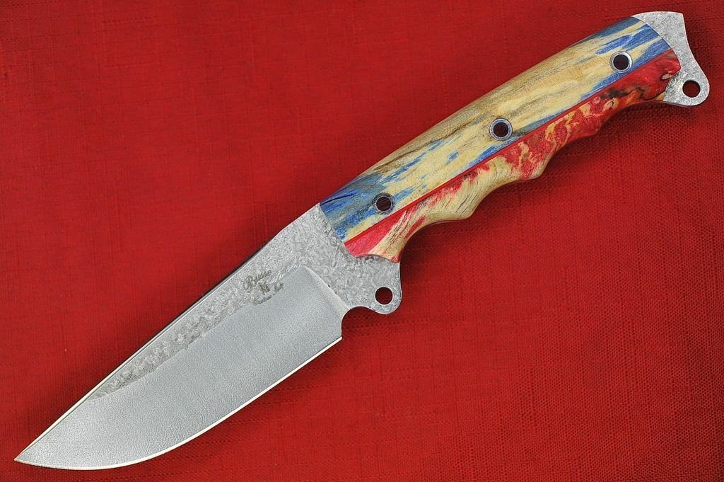 Busse Custom SOB Variant Knife - Hammered INFI