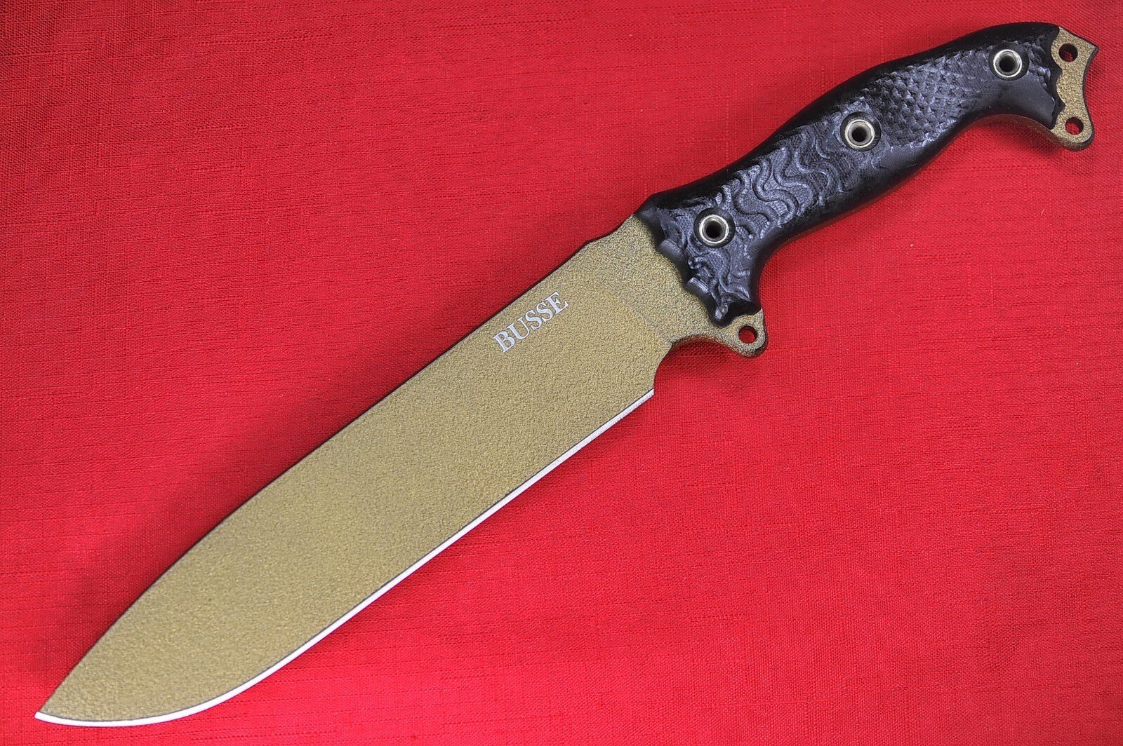 Busse Combat NMFSH Bronze INFI Black G10 Knife