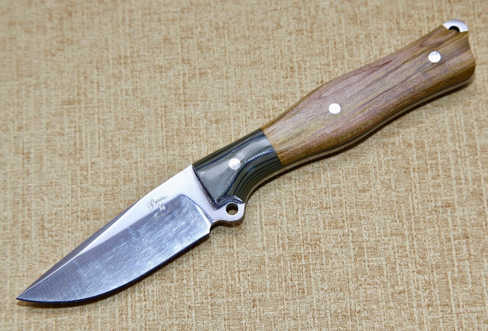 Shop Busse Custom Mentor Knife - G10/Wood Handle
