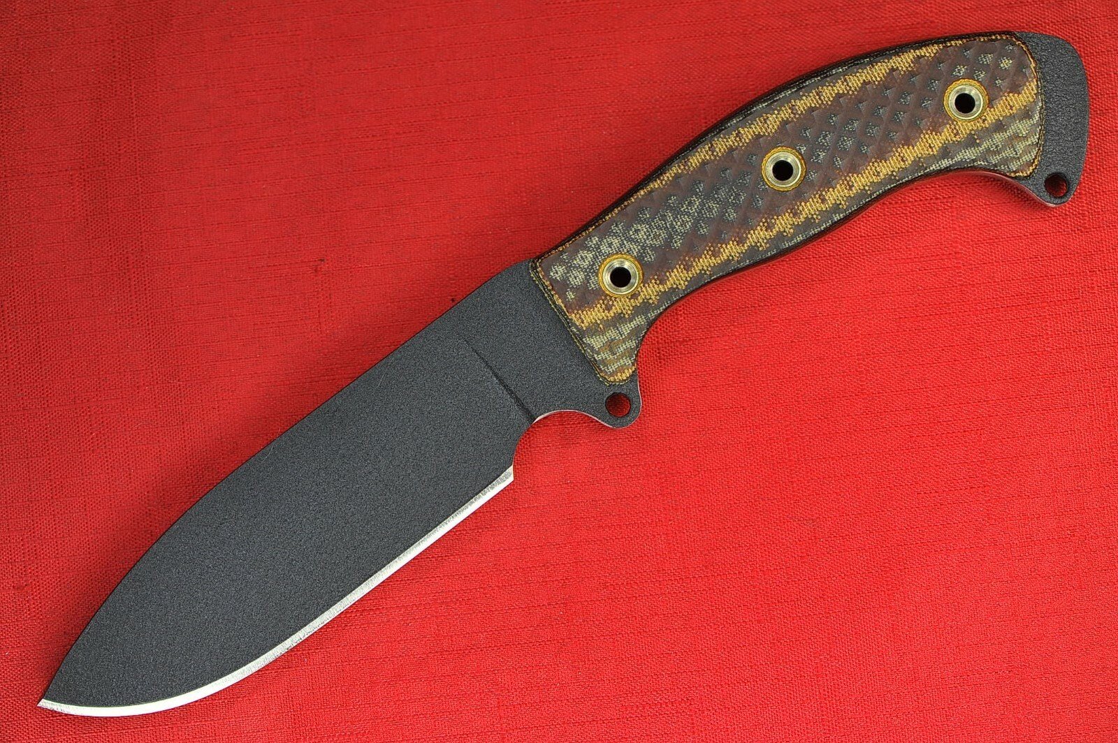 Busse Combat Natural Outlaw Ergo Knife - Black