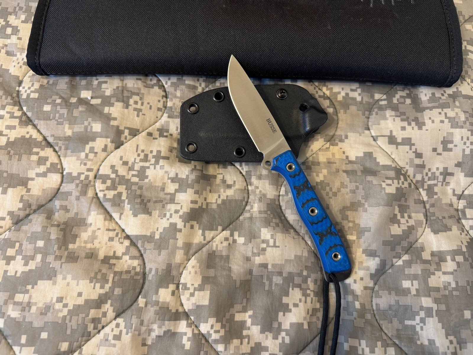 Busse Mini Mean Street Knife - G10 Handles