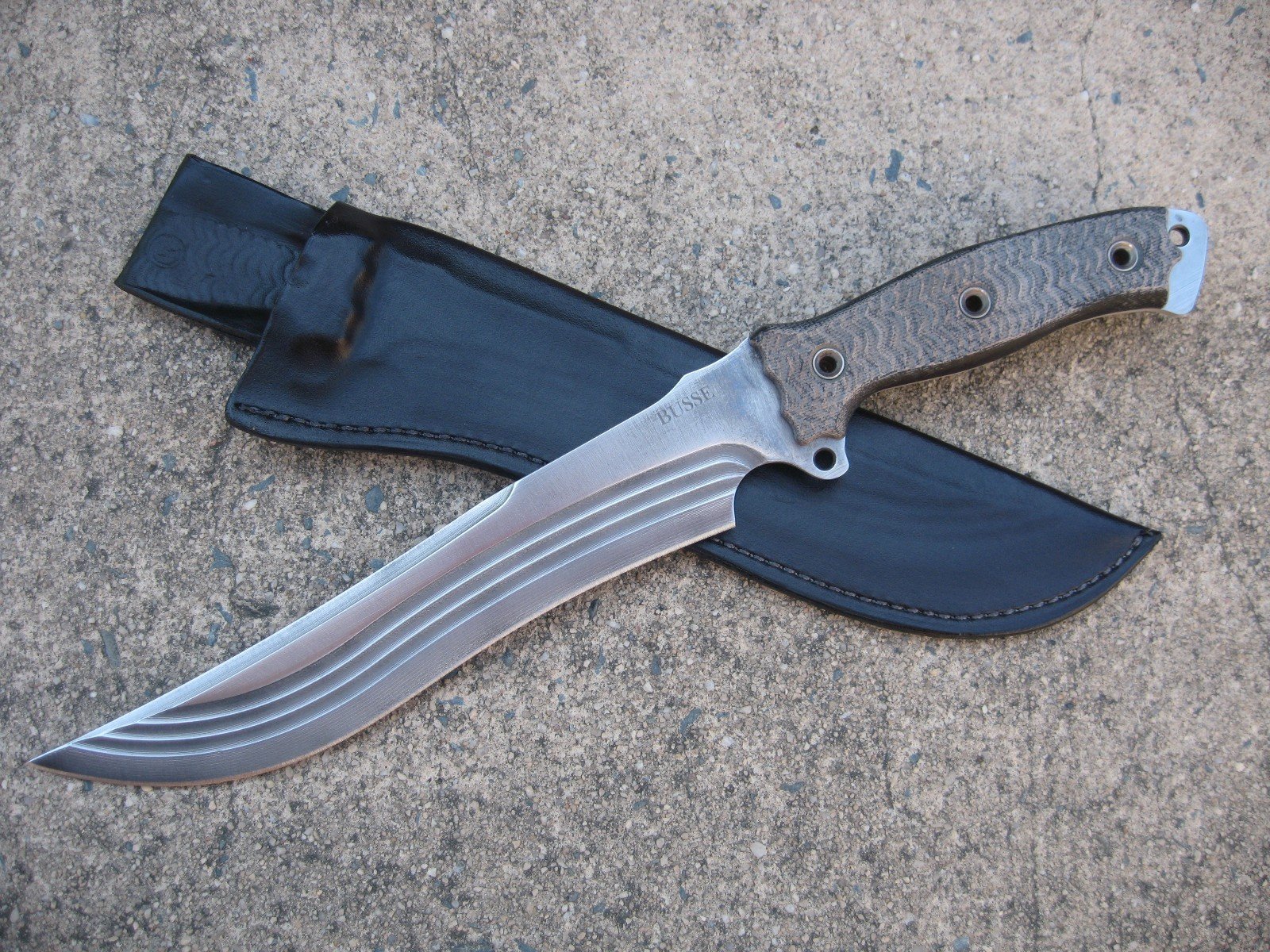 Busse Combat Silent Knight Knife - Premium Quality