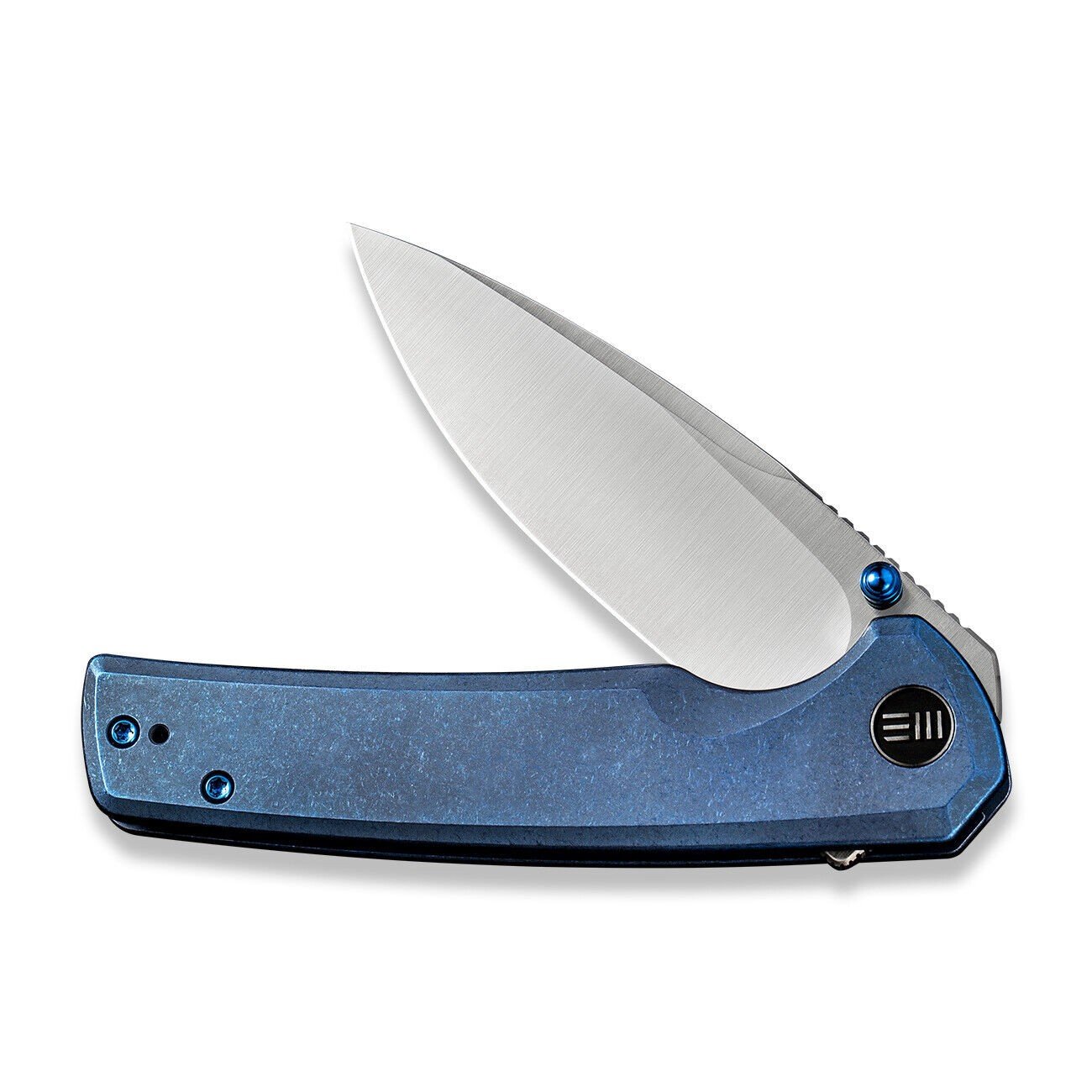 WE Knife Subjugator 21014C-3 Blue Titanium Blade