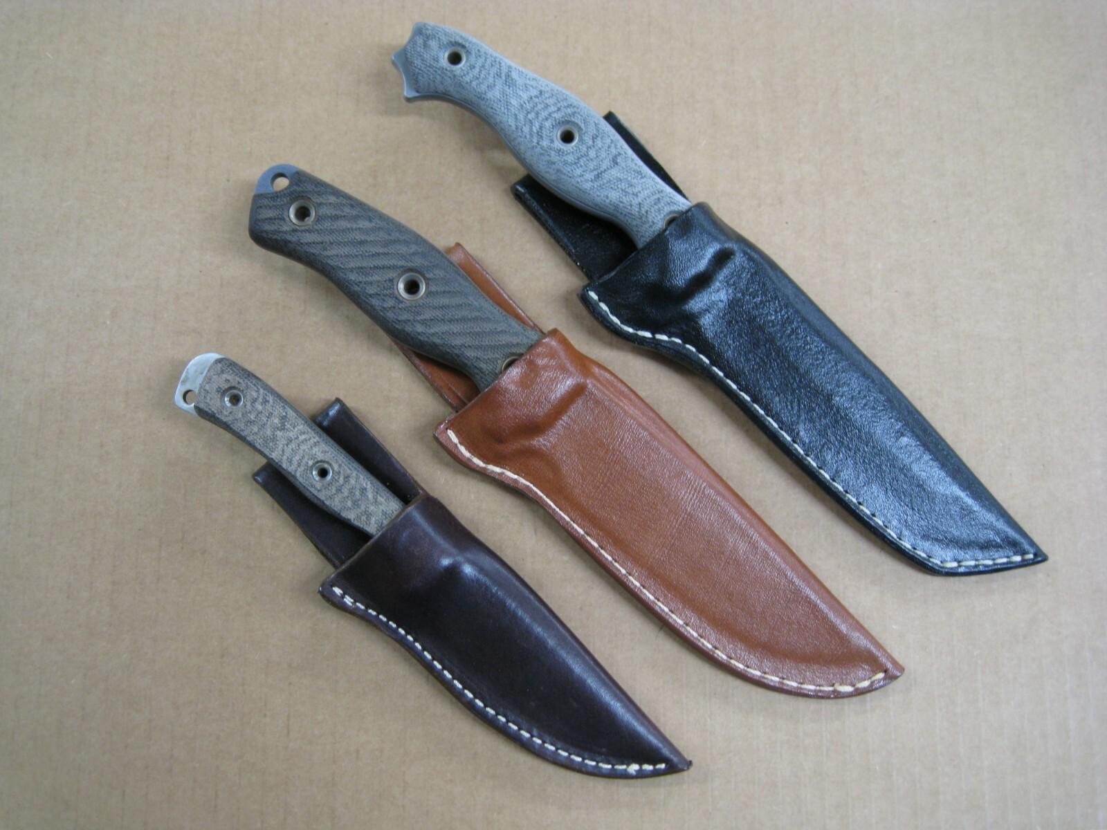 Durable Leather Sheath for Busse & Swamp Rat Knives