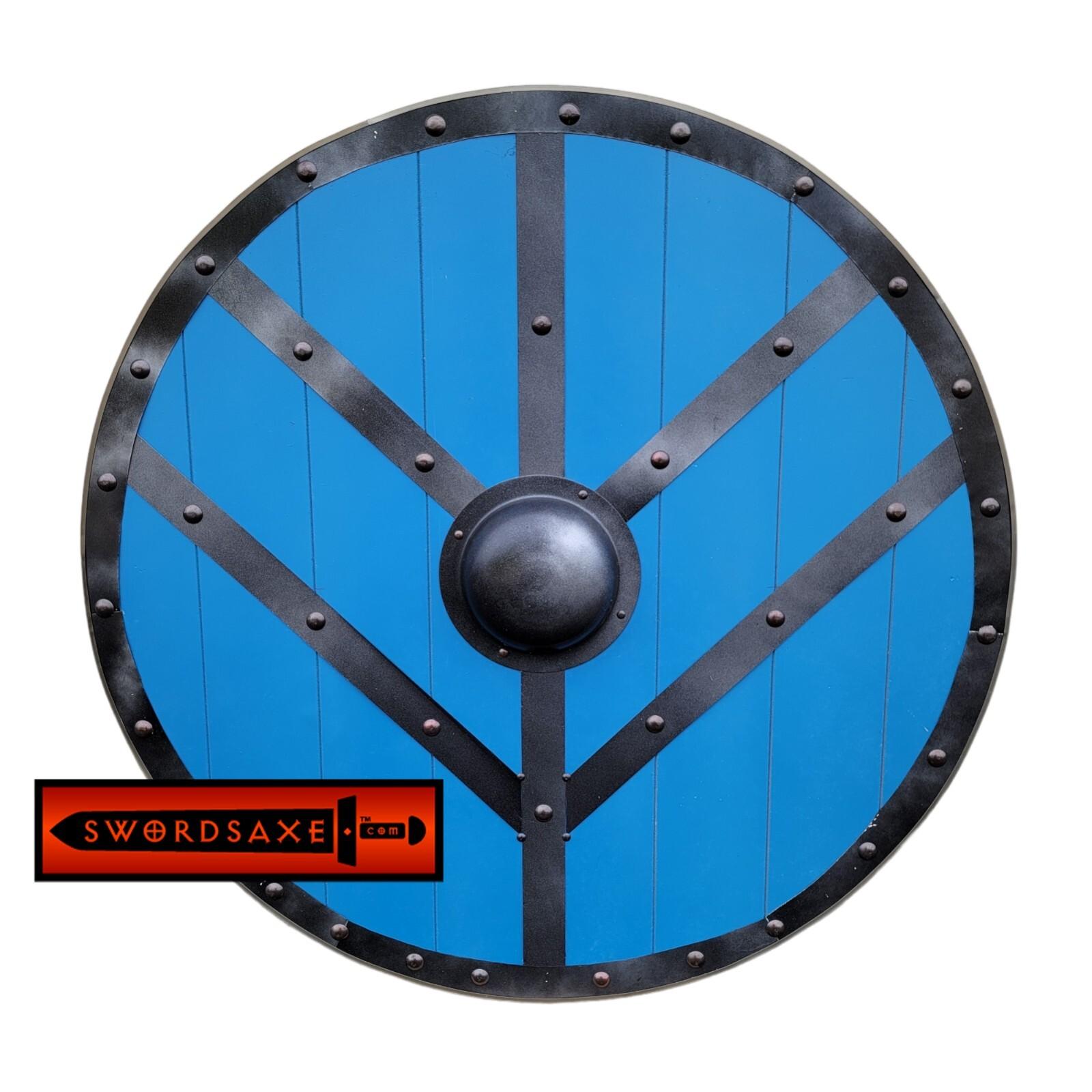 Durable Viking Steel Plated Legartha Round Shield
