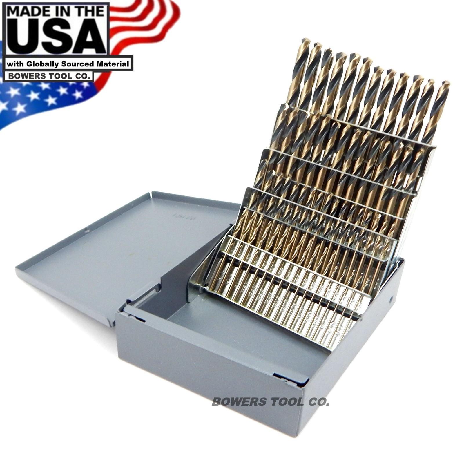 Norseman 60pc Stubby Number Drill Bit Set