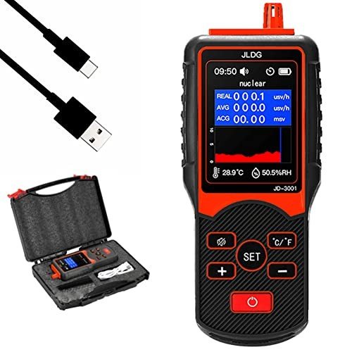 Reliable Portable JD-3001 Geiger Counter & EMF Meter