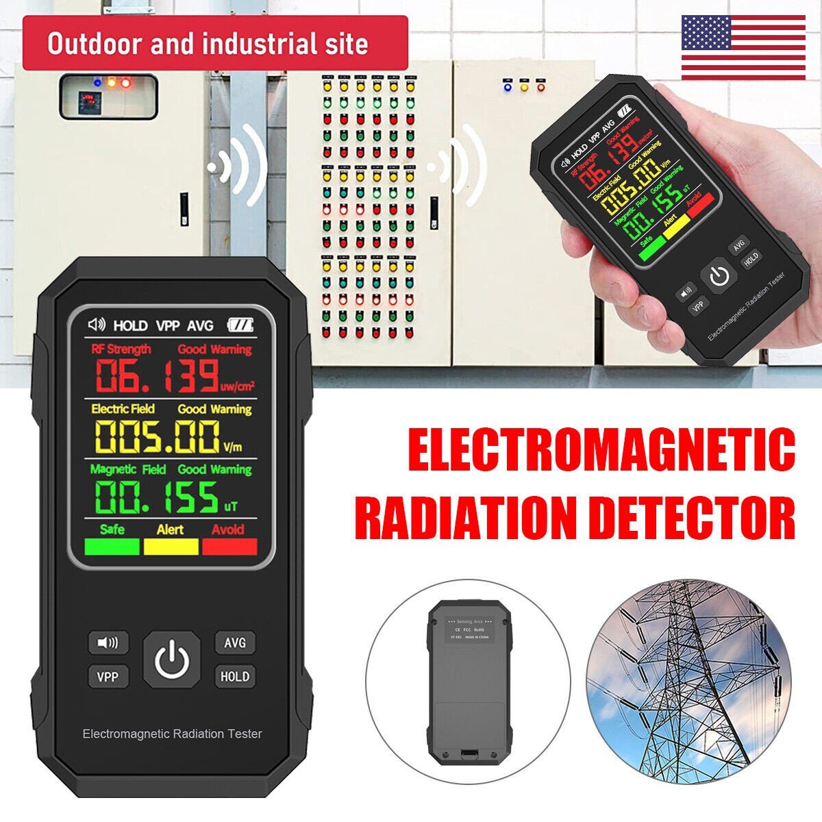 Top Digital EMF Radiation Detector For Sale