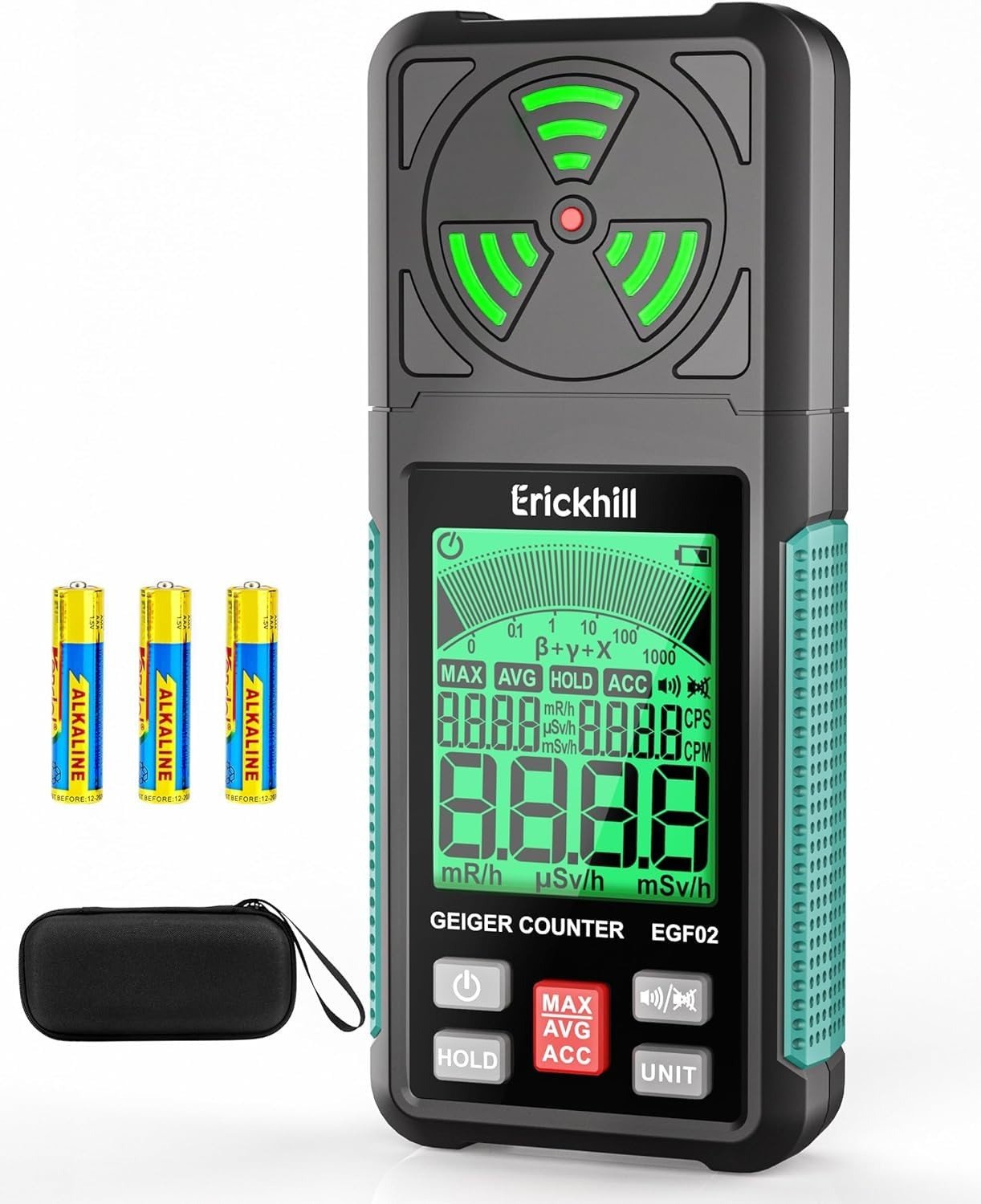 Reliable Portable Geiger Counter for Beta & Gamma Detection