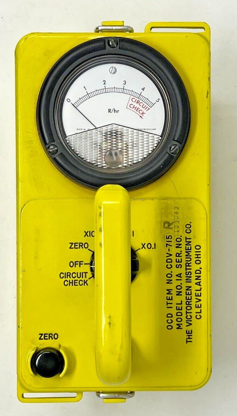 Victoreen CDV715 Model 1B Radiation Meter Sale