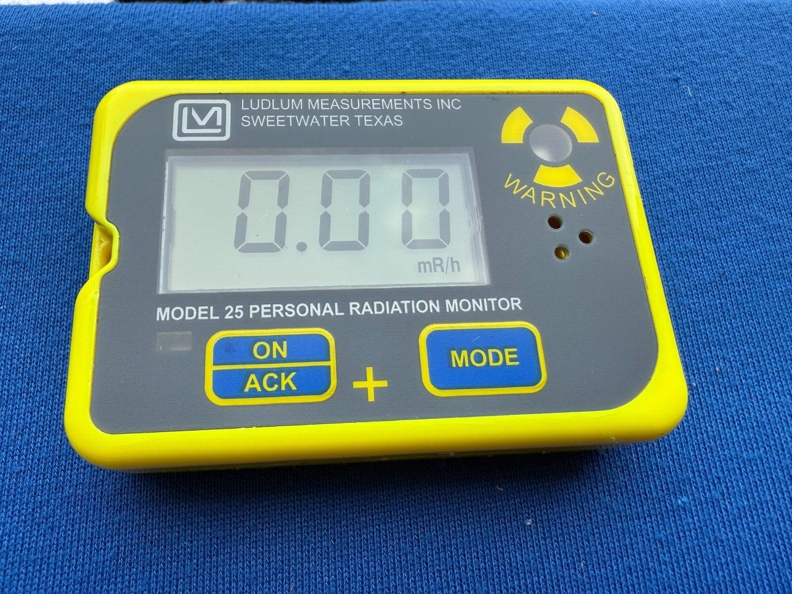 Ludlum Model 25 Geiger Counter - Reliable Radiation Safety