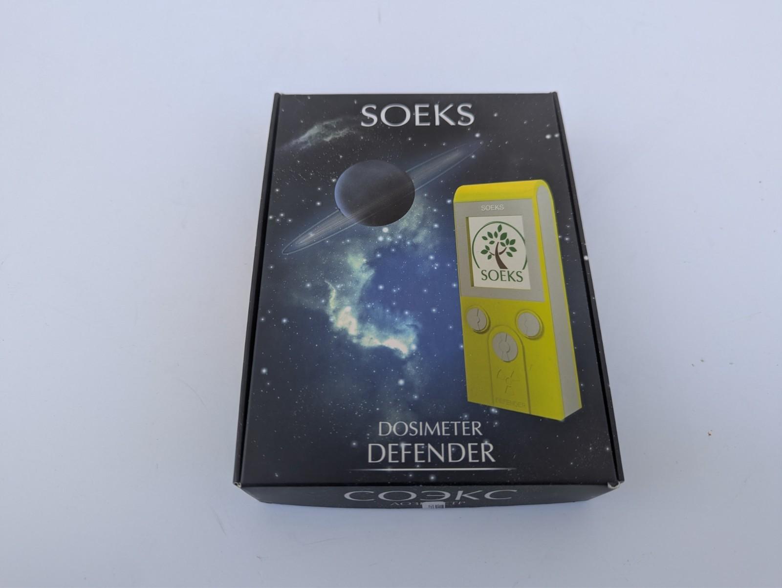 SOEKS DEFENDER Geiger Counter - Reliable Radiation Detection