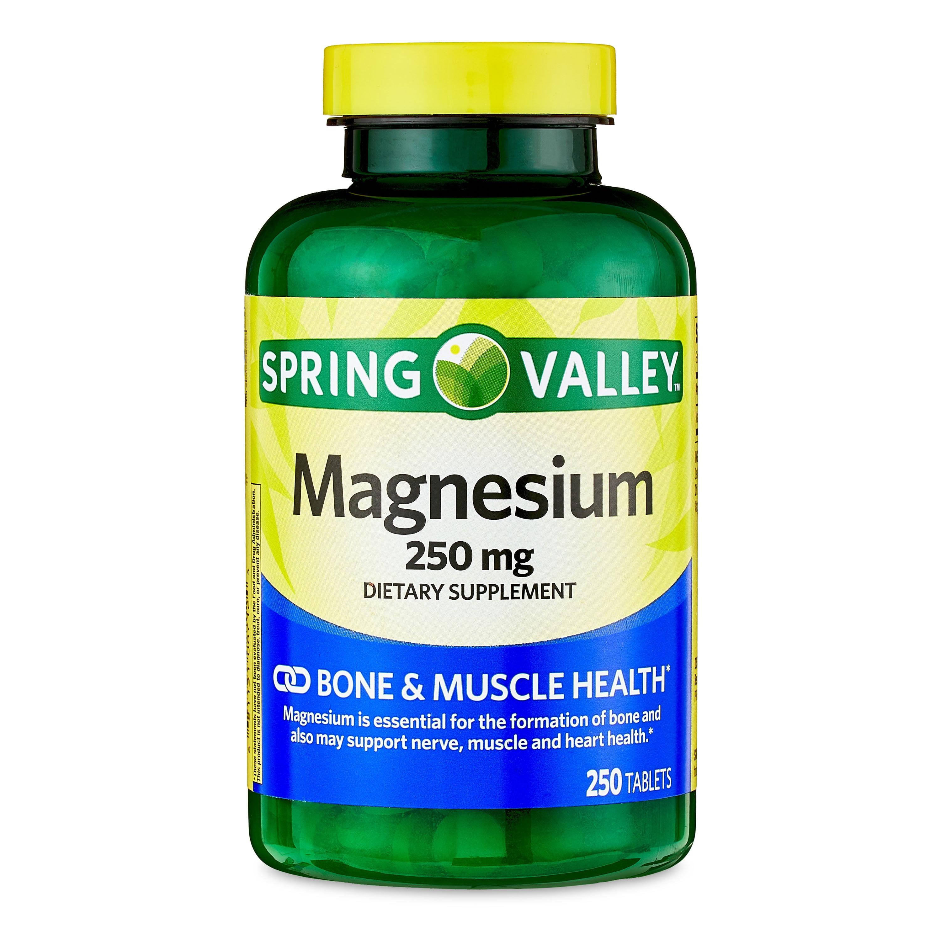 Spring Valley Magnesium: Boost Bone and Muscle Health
