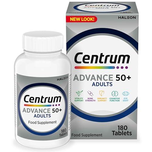 Centrum Advance 50+ Multivitamin Tablets - 180 Count
