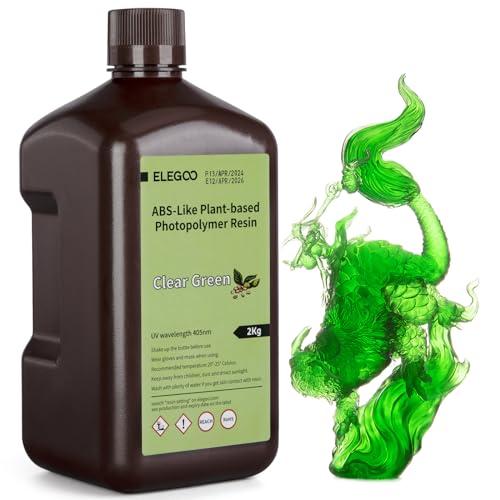 Low Odor Plant-Based 3D Printer Resin 2KG