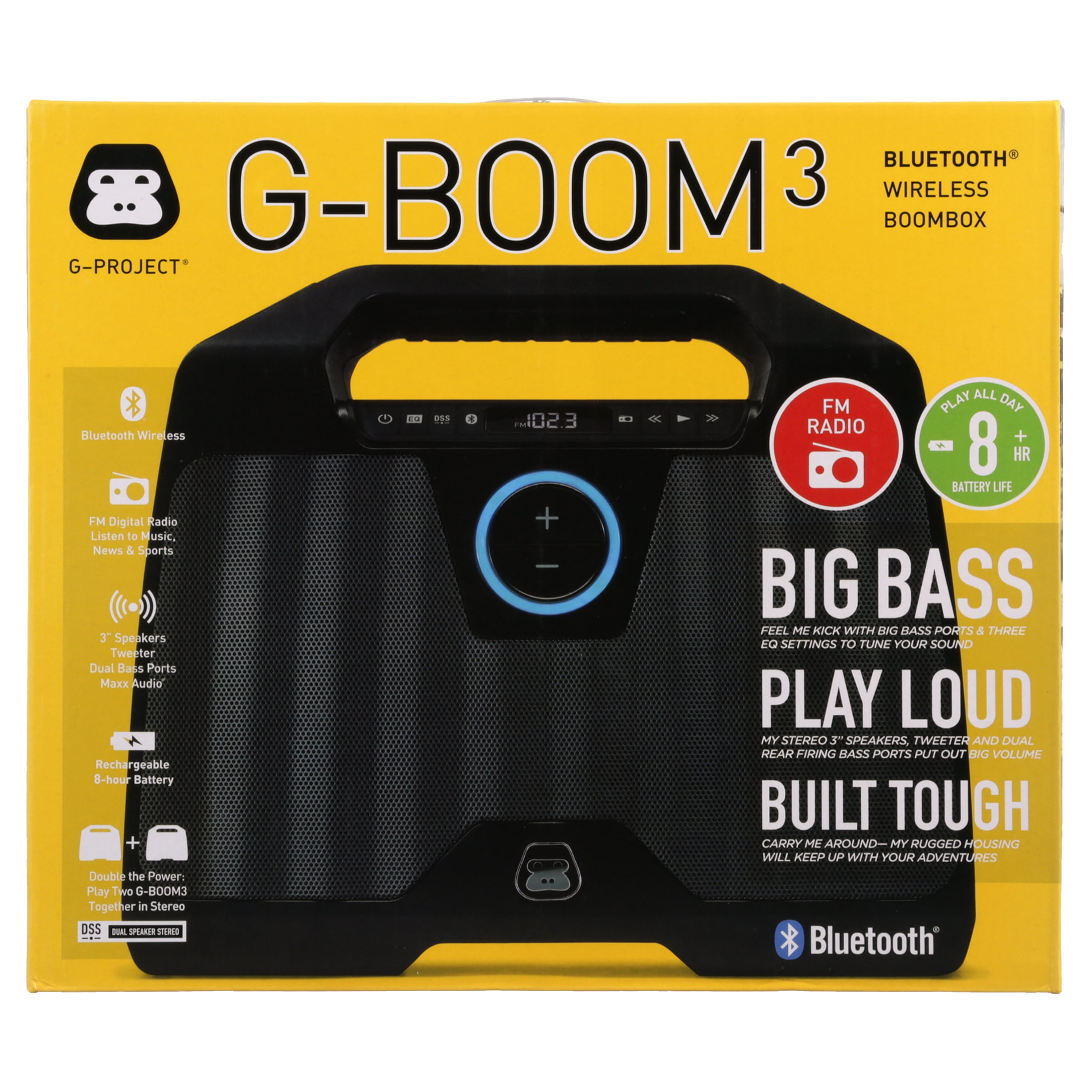 G-Boom 3: The Ultimate Bluetooth Party Speaker