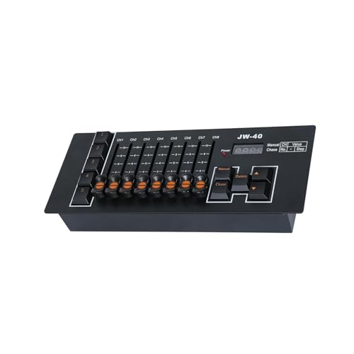 LeLeght 40-Channel DMX Controller with Battery Pack
