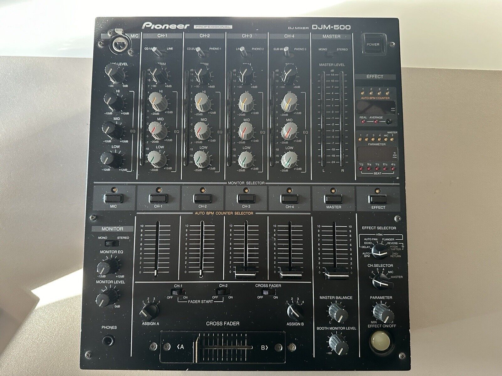 Fully Functional Pioneer DJM500 DJ Mixer for DJs