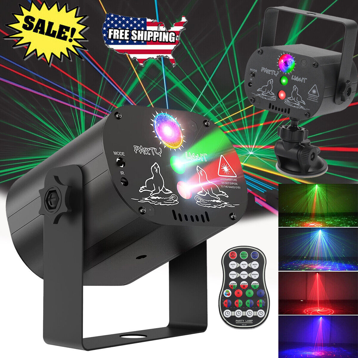 LED RGB Laser Stage Light For DJs Parties LED RGB Laser Stage Light For DJs Parties