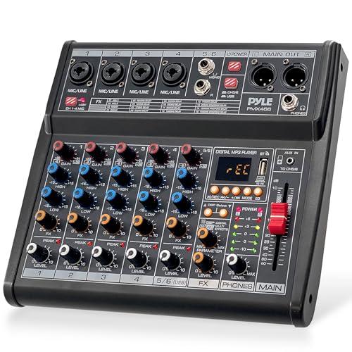 Pyle Bluetooth DJ Mixer with 16 Effects
