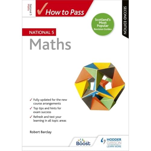 National 5 Maths textbooks, study guides and revision books