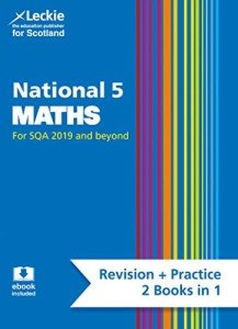 National 5 Maths textbooks, study guides and revision books