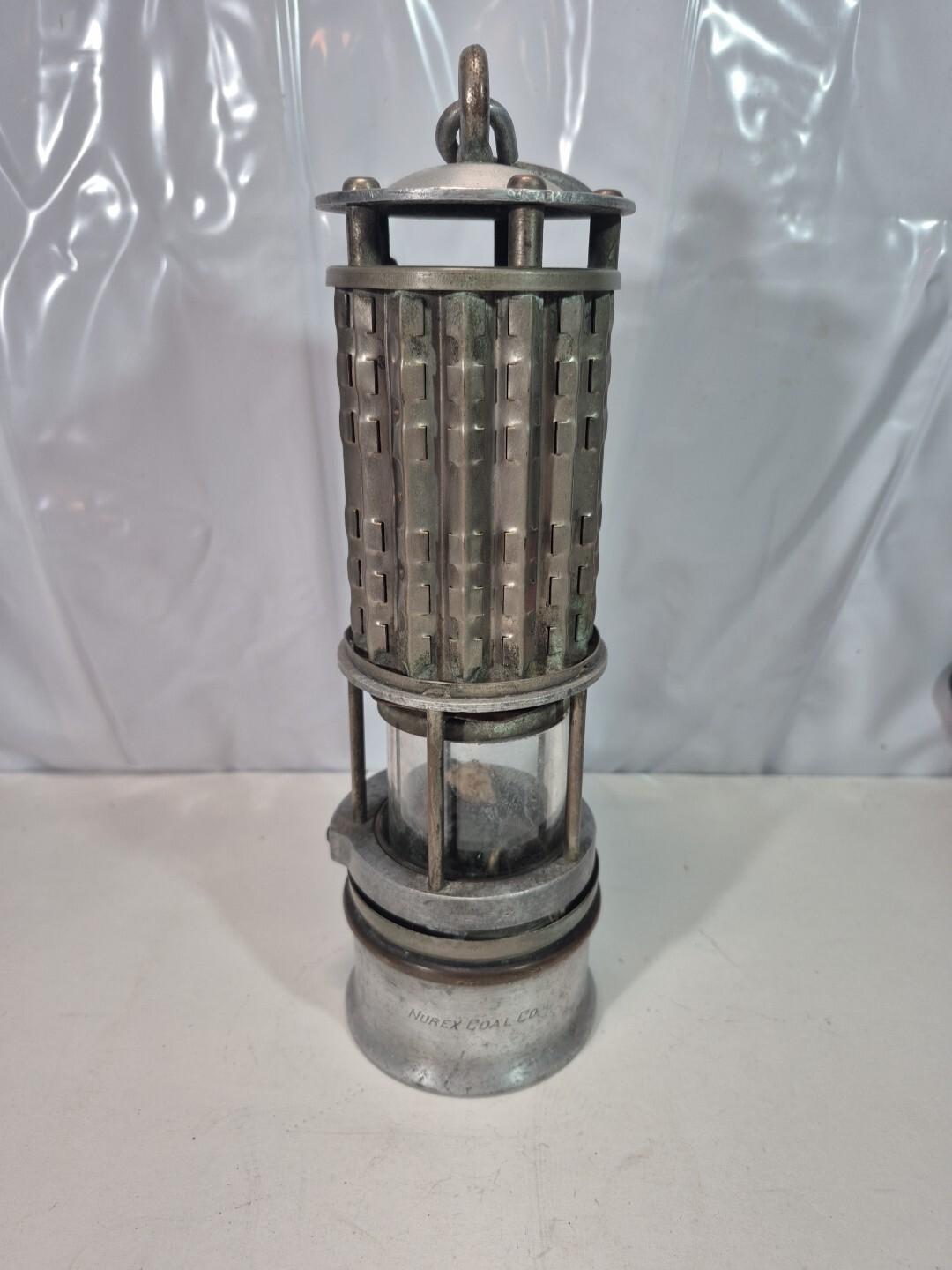 Nurex Antique Safety Coal Mining Lamp - Reliable Light