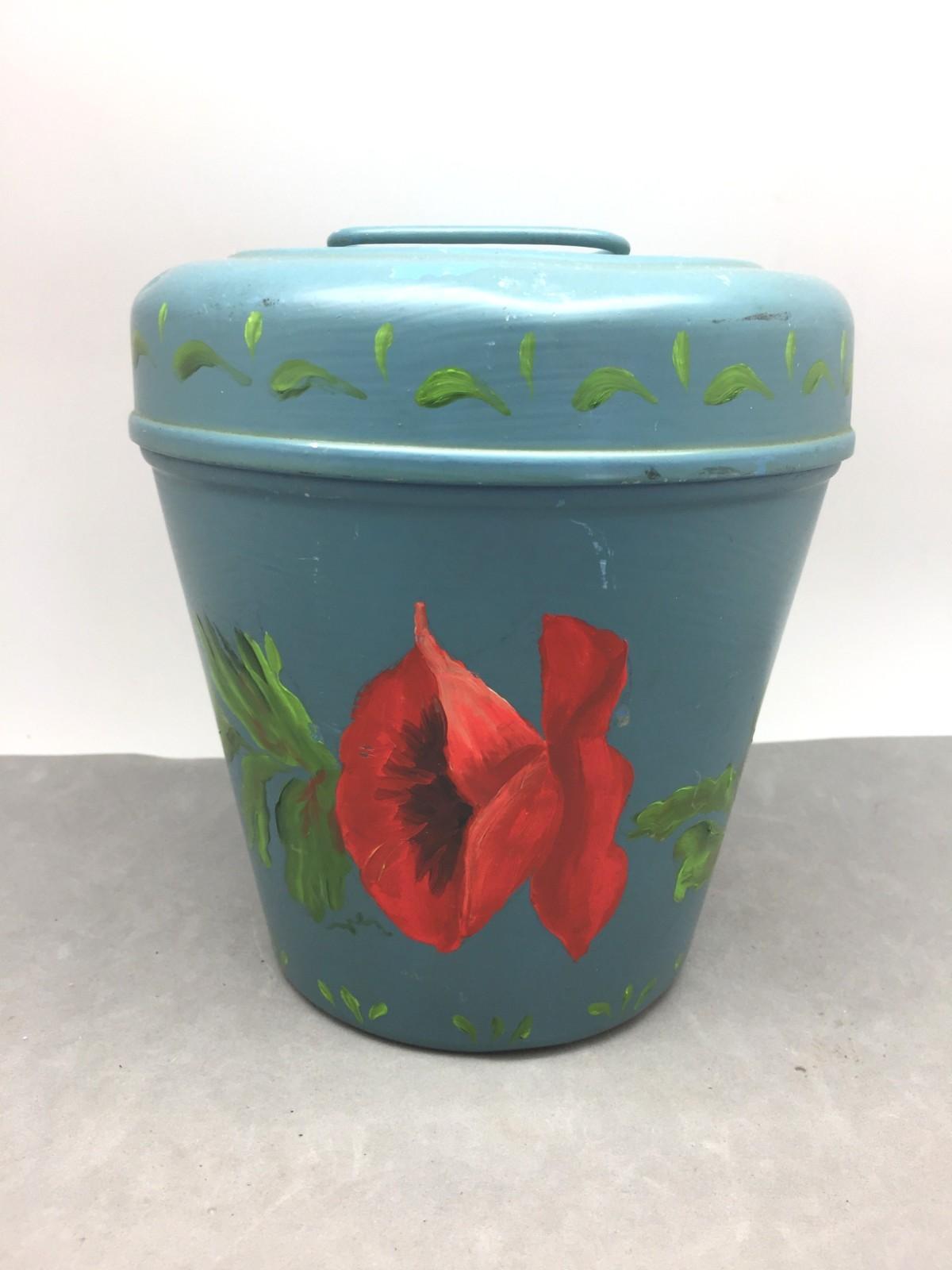 Vintage Coal Miners Lunch Pail – Poppy Design